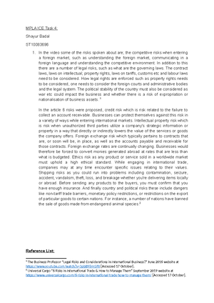 RESH ICE Task 2 - Limitations: constraints or limits within your study ...