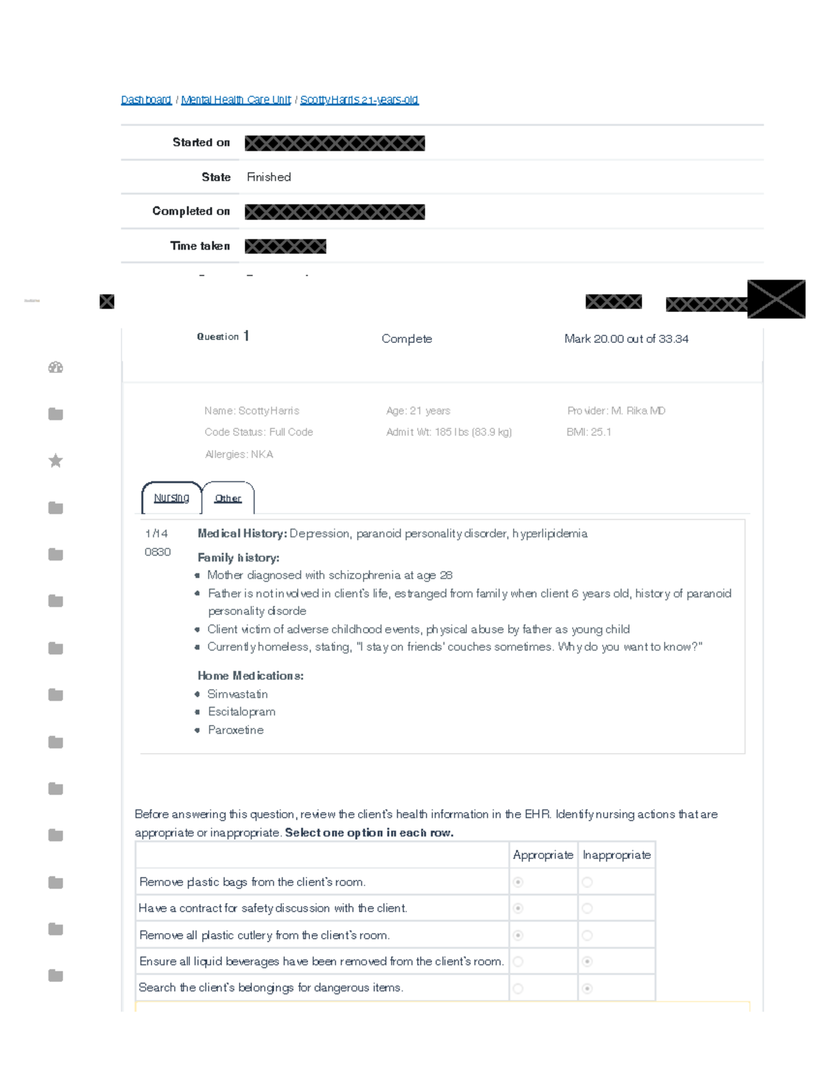 CJSim Scotty Harris 21-years - Started on Sunday, 18 August 2024, 7:16 ...