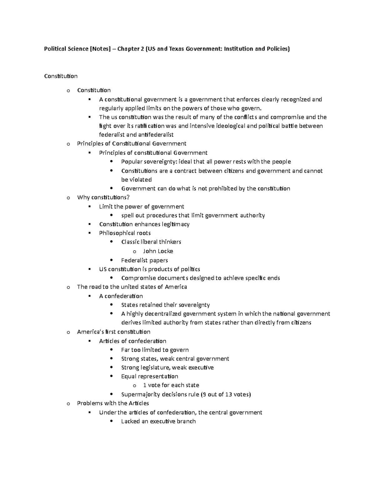 Political Science – Chapter 2 - Political Science [Notes] – Chapter 2 ...
