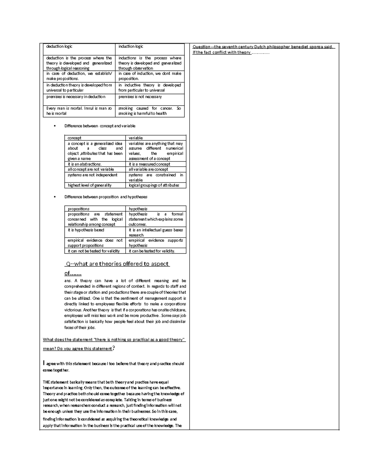 Deduction Logic In Case Of Induction We Dont Make Proposition In Deduction Theory Is