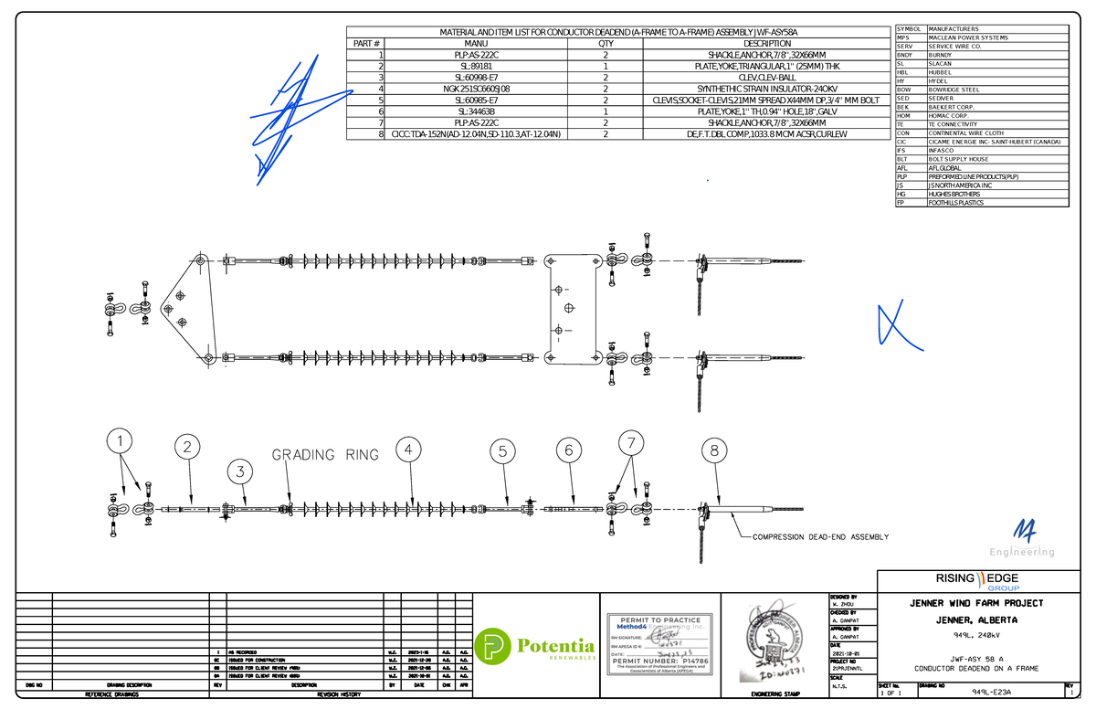 949L -Assembly Drawing mark up-25 - SYMBOL MANUFACTURERS MPS MACLEAN ...