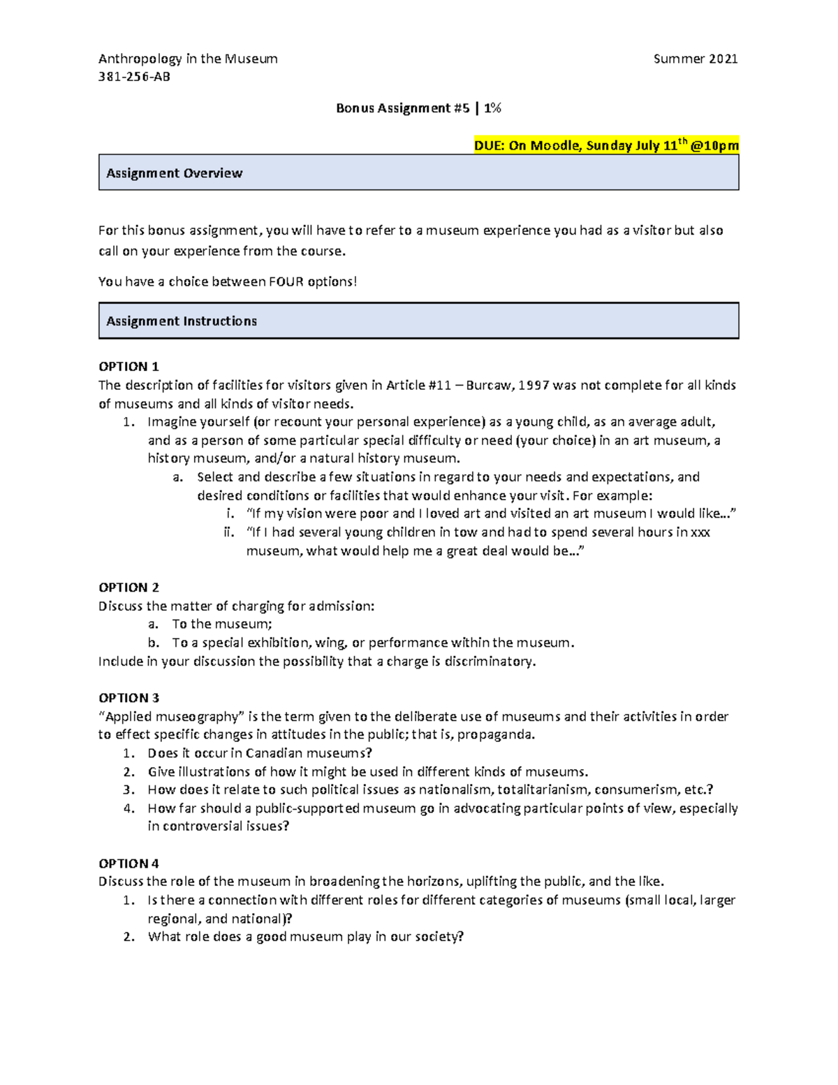 Bonus Assignment #5 (1%) cal 2 in anti dev - 201-NYB-05 - Calculus II ...