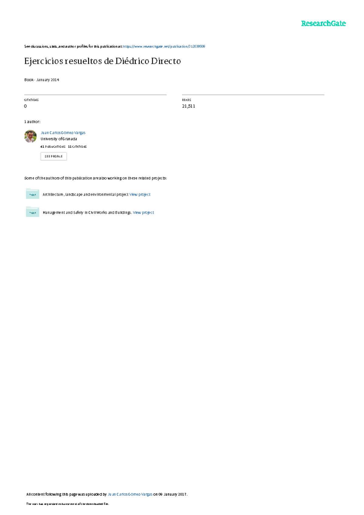 Ejercicios Diedrico Directo 260914 Acredit - See discussions, stats, and author profiles for ...