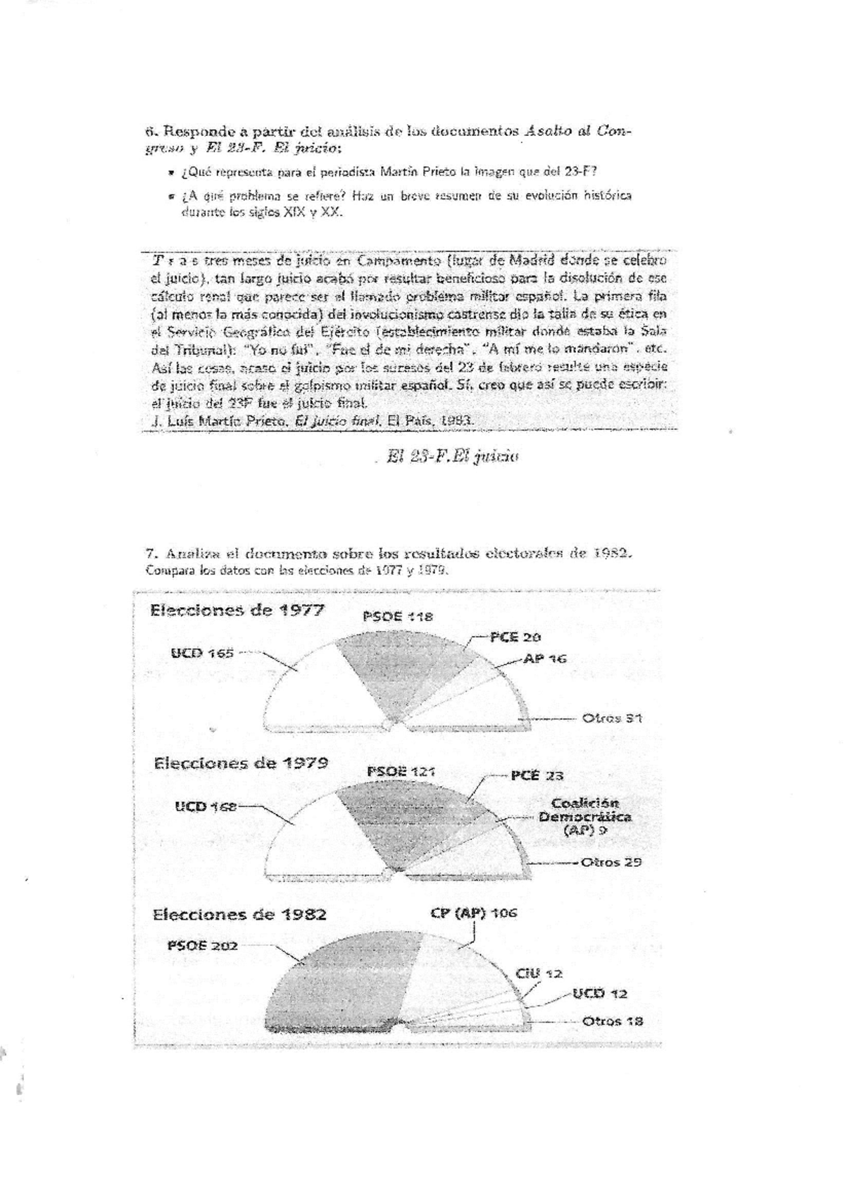 Activid Transición 2 Ejercicios Historia De España Studocu