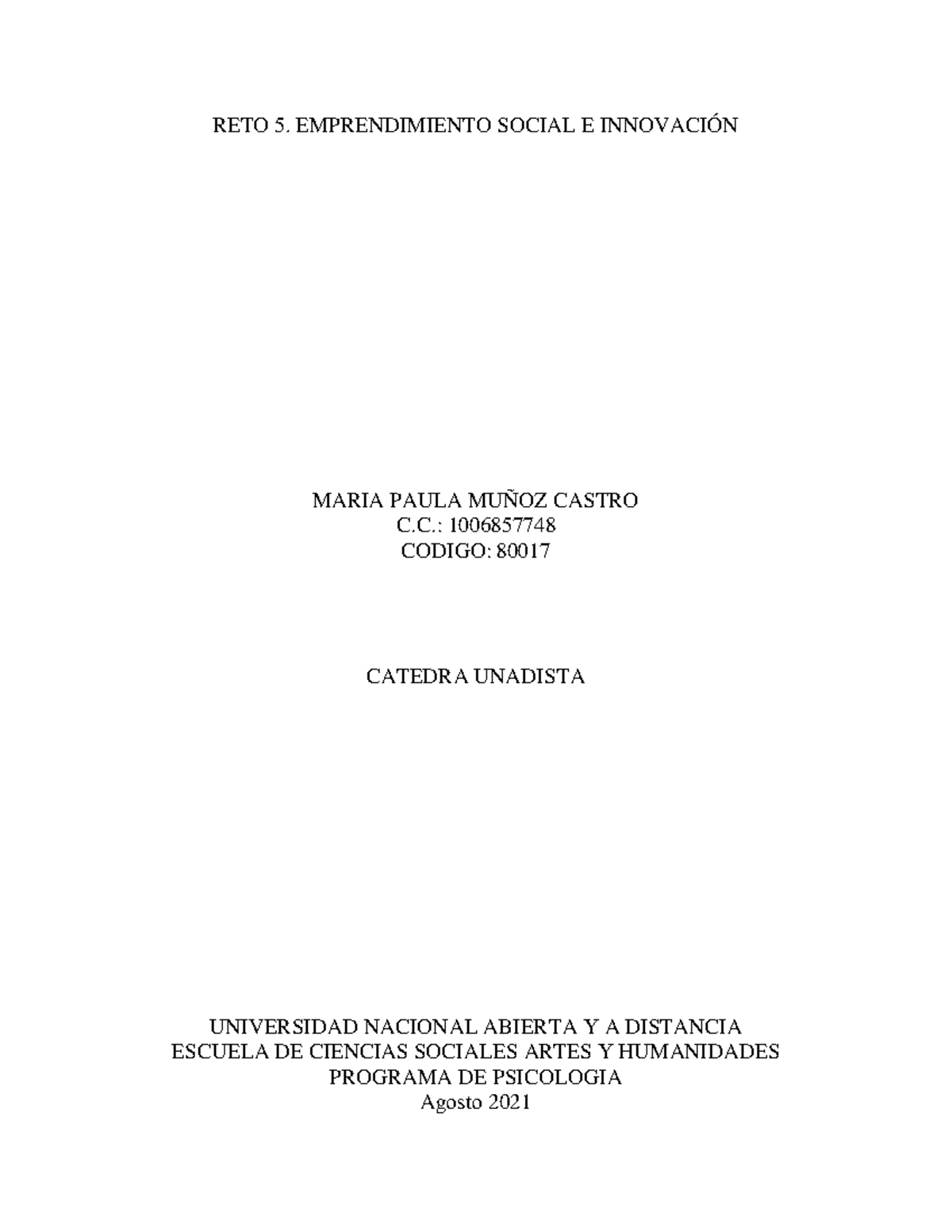 Reto5catedra 4 - Apuntes 3 jajajaj sjdjd dj ejdjdj - RETO 5 ...