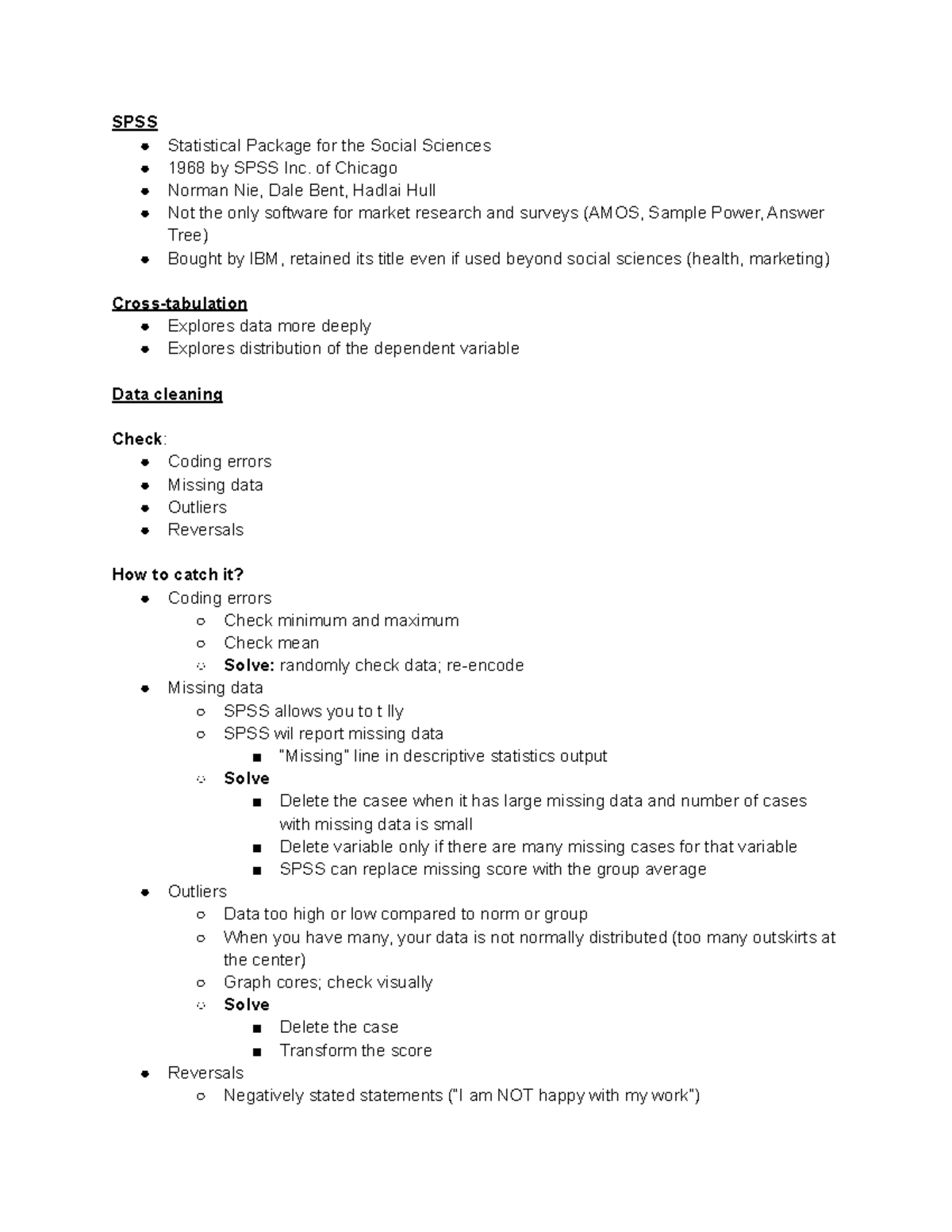 Psych Stat Lab Reviewer - Ilac - SPSS Statistical Package for the ...