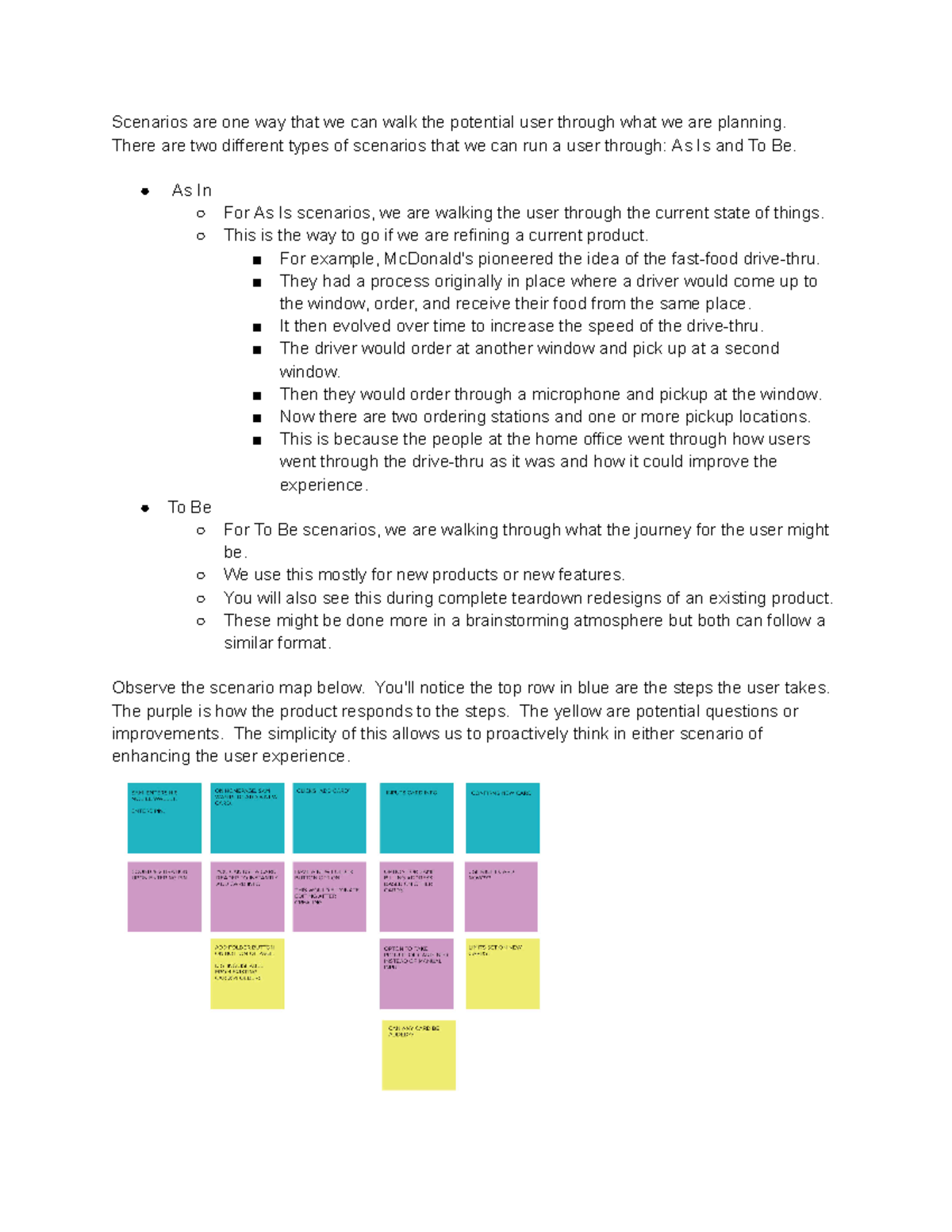 User's As Is and To Be Scenarios Notes - ISYS 120 - Studocu