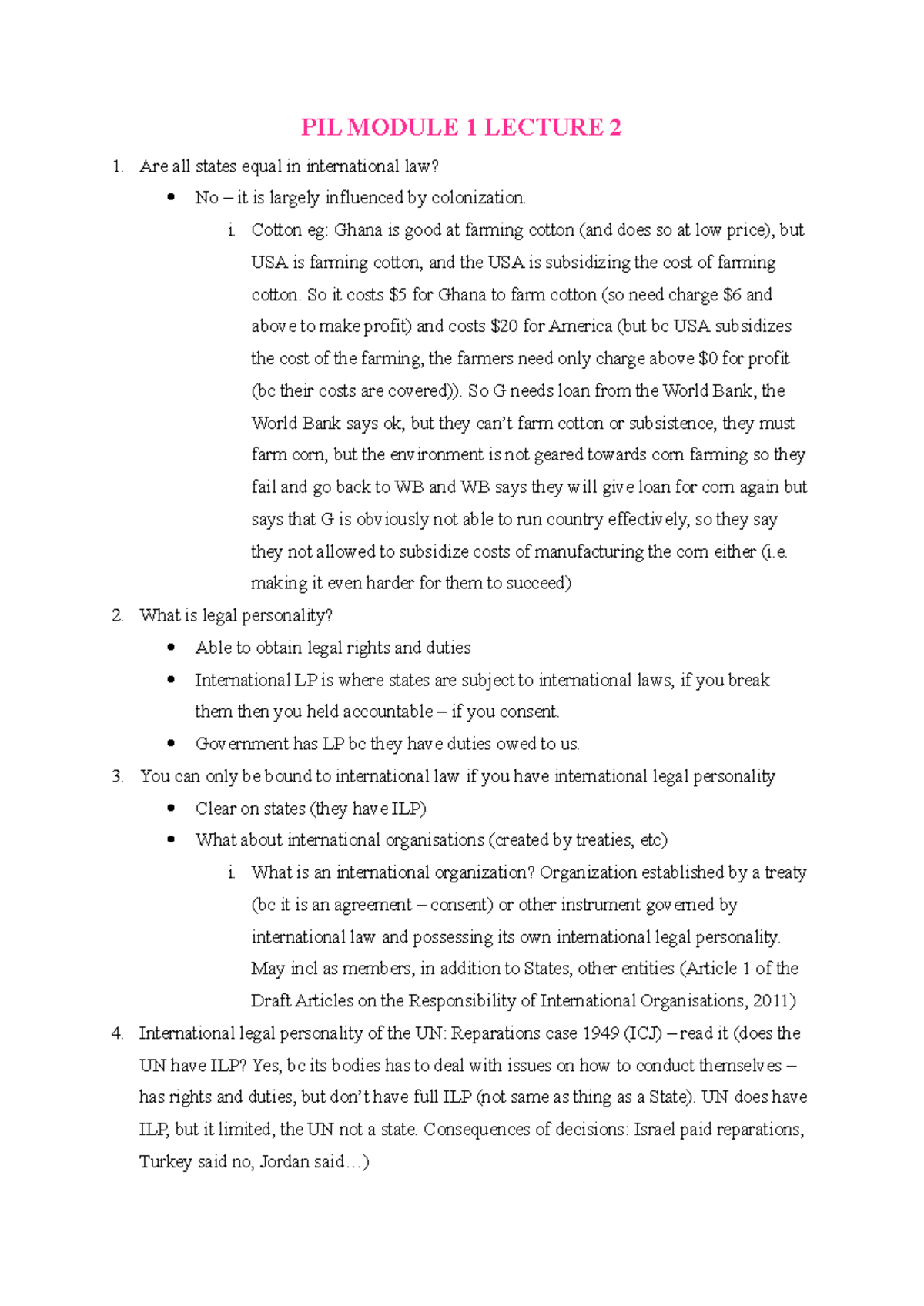 Lecture 2 ( Module 1) - PIL MODULE 1 LECTURE 2 1. Are all states equal ...