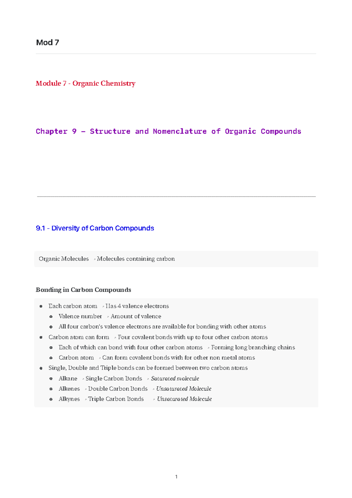 Mod 7 - Summary of module 7. w diagrams and other tables from pearson ...