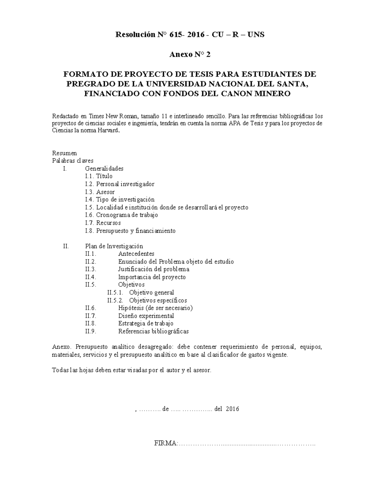 Formato de tesis - Resolución N° 615- 2016 - CU – R – UNS Anexo N° 2 ...