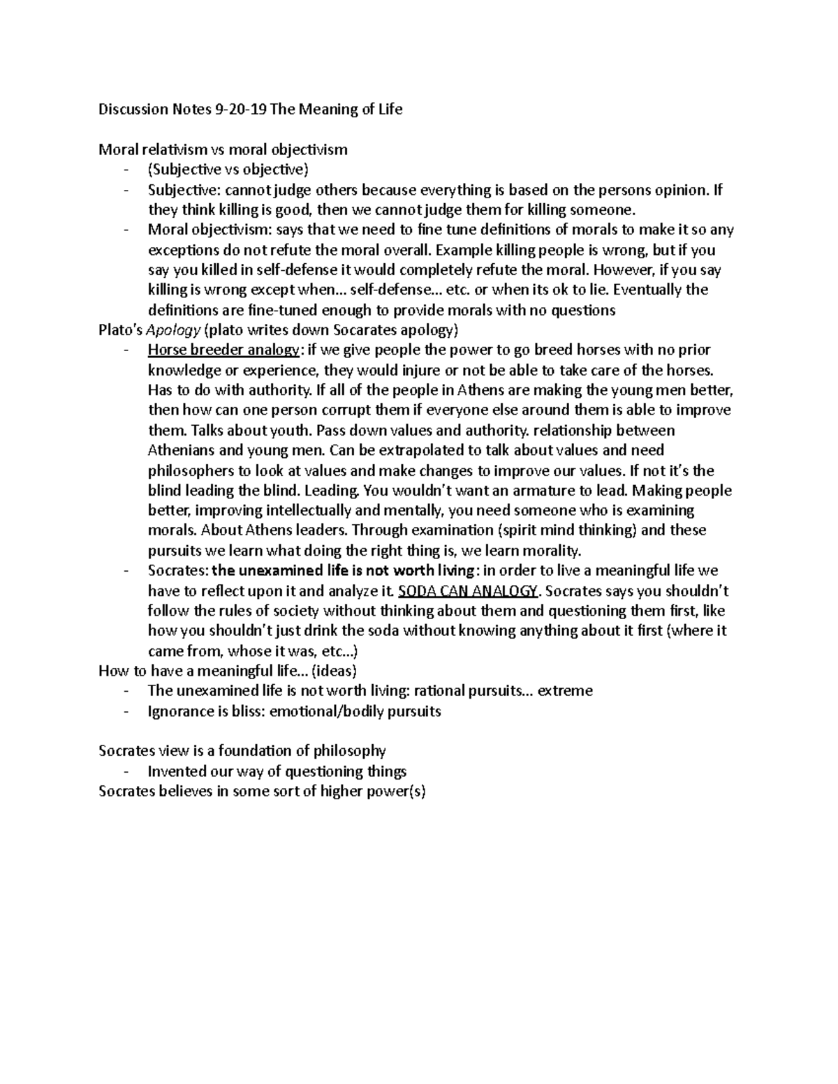 discussion-notes-9-20-19-the-meaning-of-life-discussion-notes-9-20-19