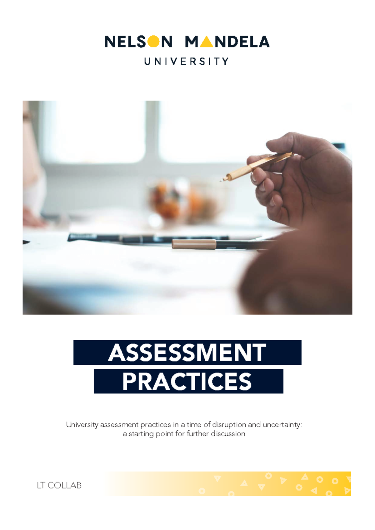 Assessment Practices - Introduction to HLWS130-01 - LT COLLAB ...