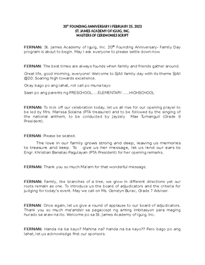 TURN OVER Speech - Znsjjs - Turn-over Speech To our dynamic and active ...