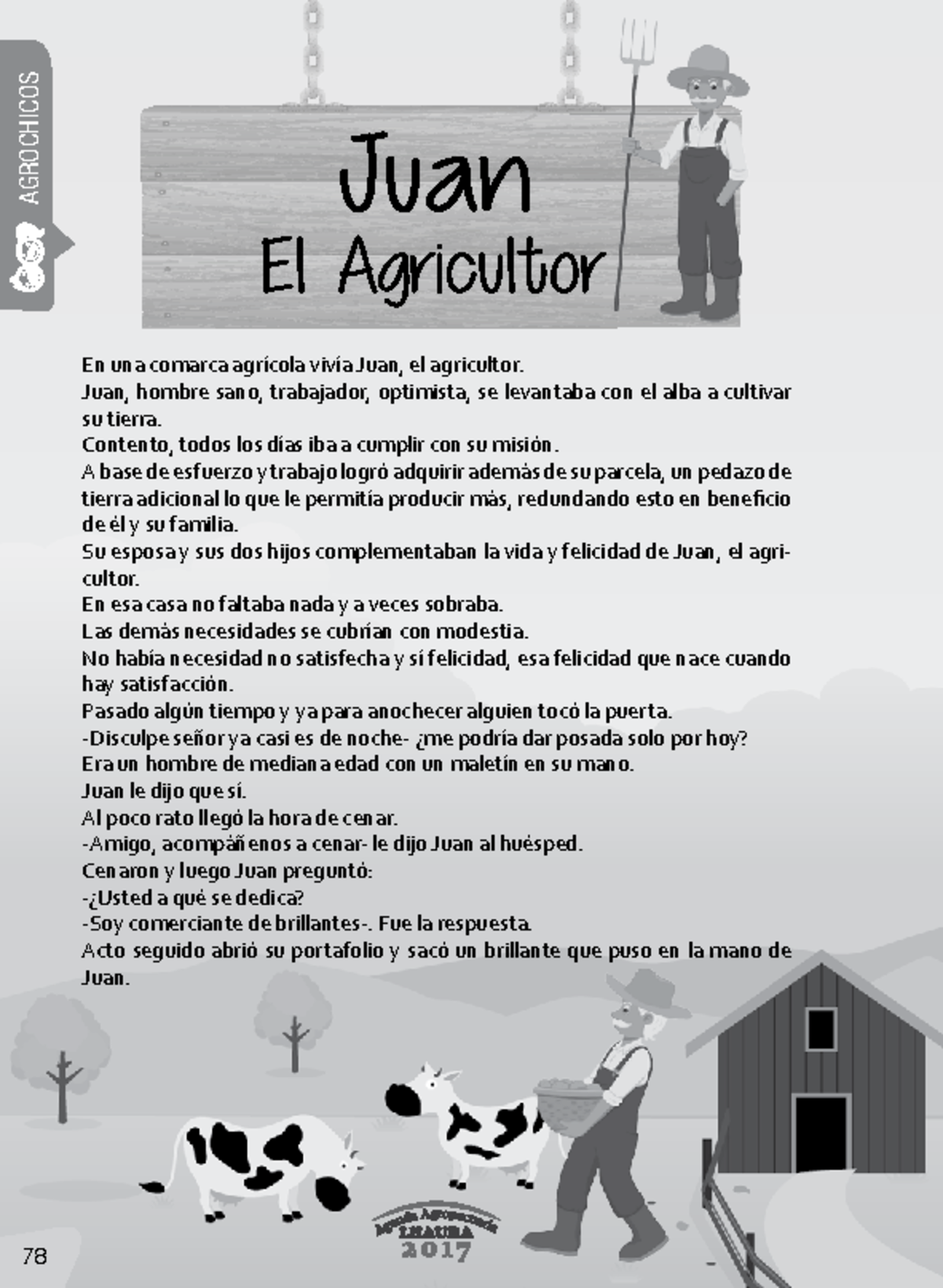 Agrochicos Juan el agricultor y sopa de letras La granja - En una ...