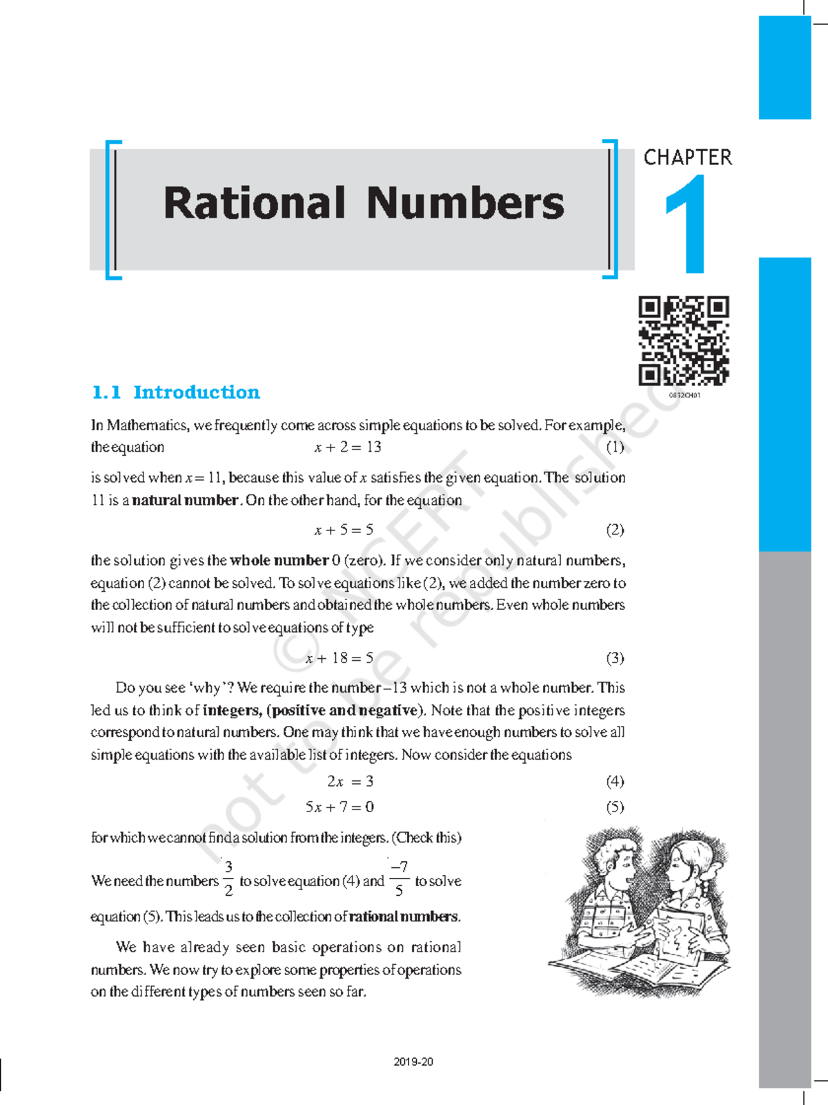Chapter 1 book - njnj - RATIONAL NUMBERS 1 1 Introduction In ...