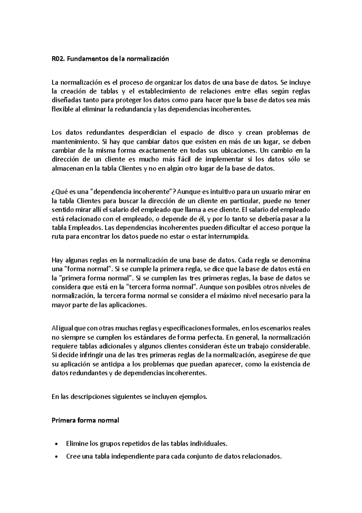 R01. Fundamentos de la normalización - R02. Fundamentos de la ...