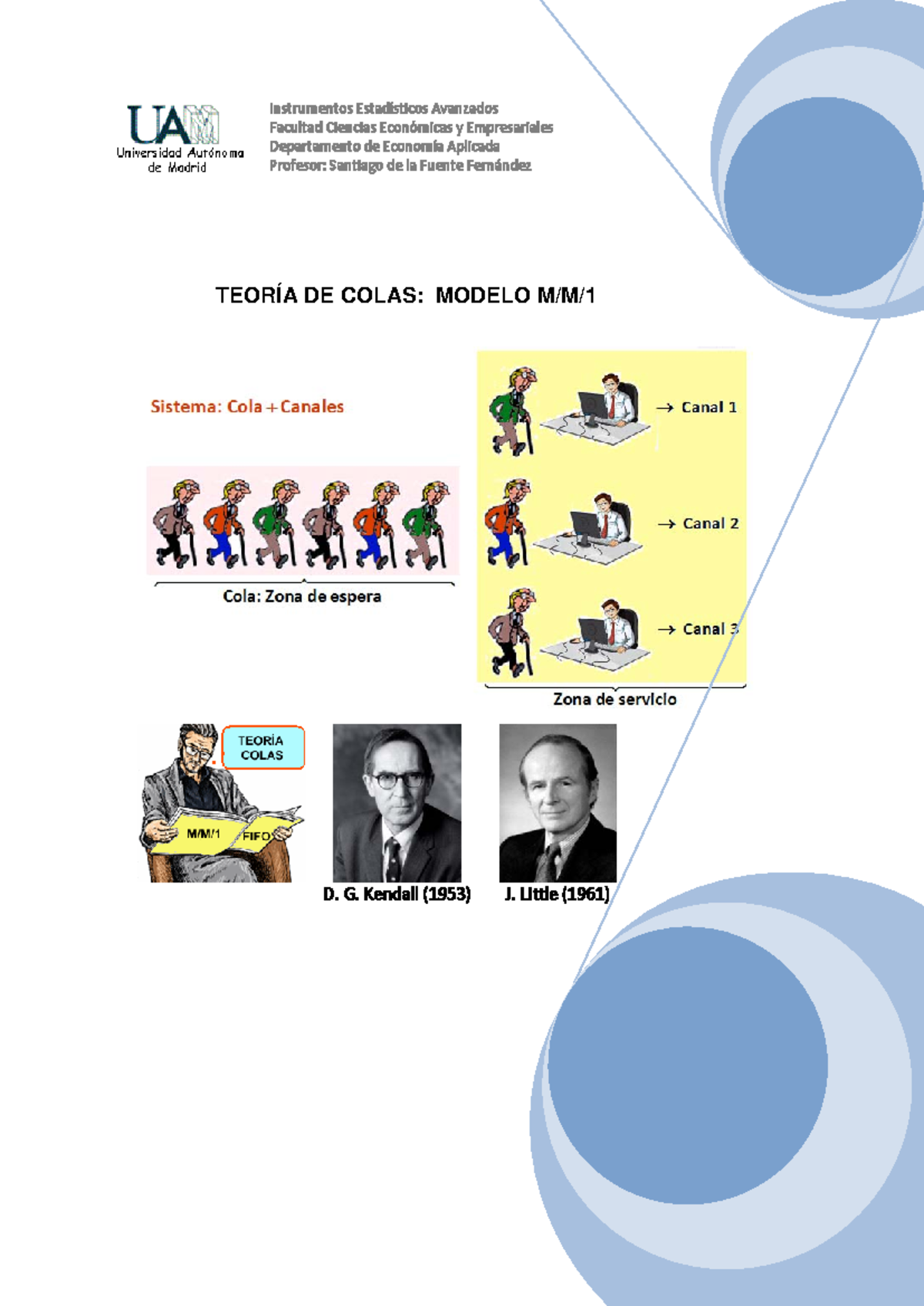 Modelo MM1 - Instrumentos Estadísticos Avanzados Facultad Ciencias ...
