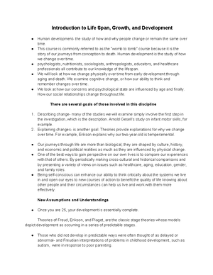 Aces notes- Human development - ACES- adverse Childhood Experiences ...