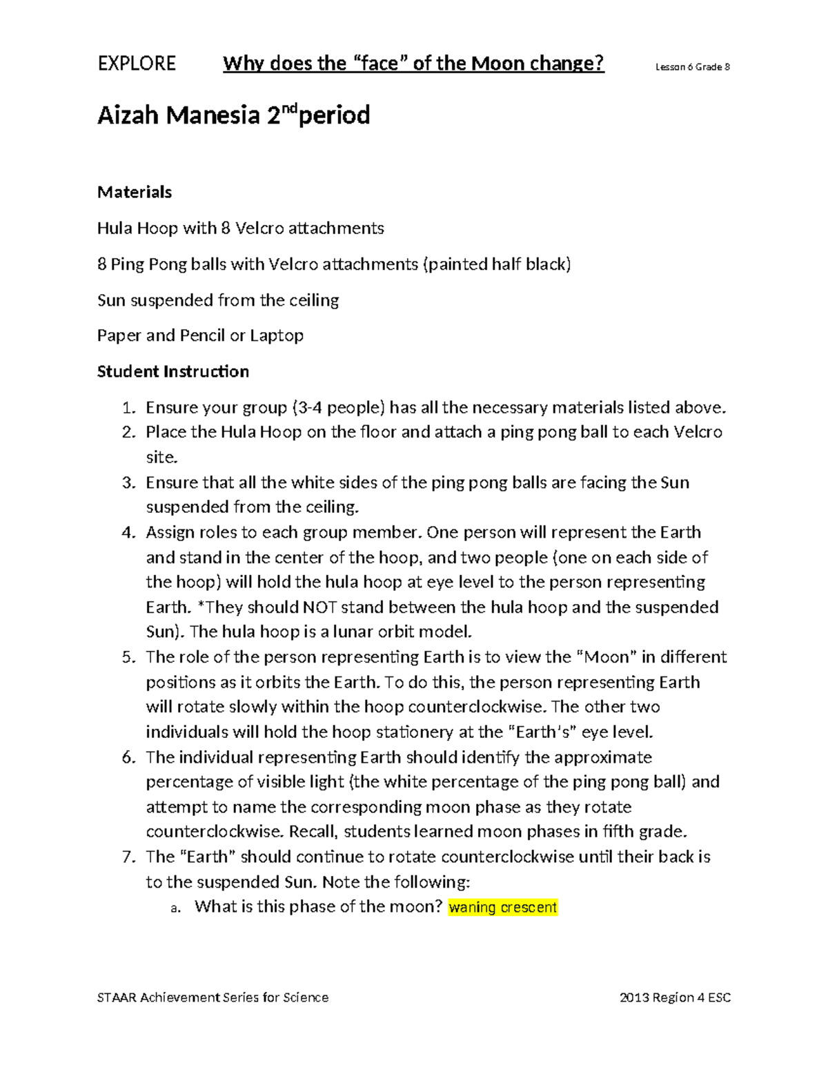 Moon Hula Hoop - helps alot - EXPLORE Why does the “face” of the Moon ...