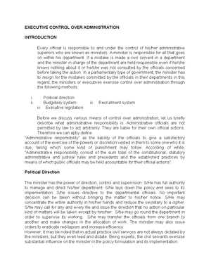 Environment OF Public Administration - ENVIRONMENT OF PUBLIC ...