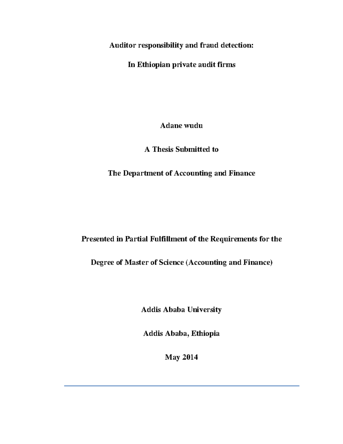 RESEARCH DONE ON ACCOUNTING AND FINANCE - Operations Research - Studocu