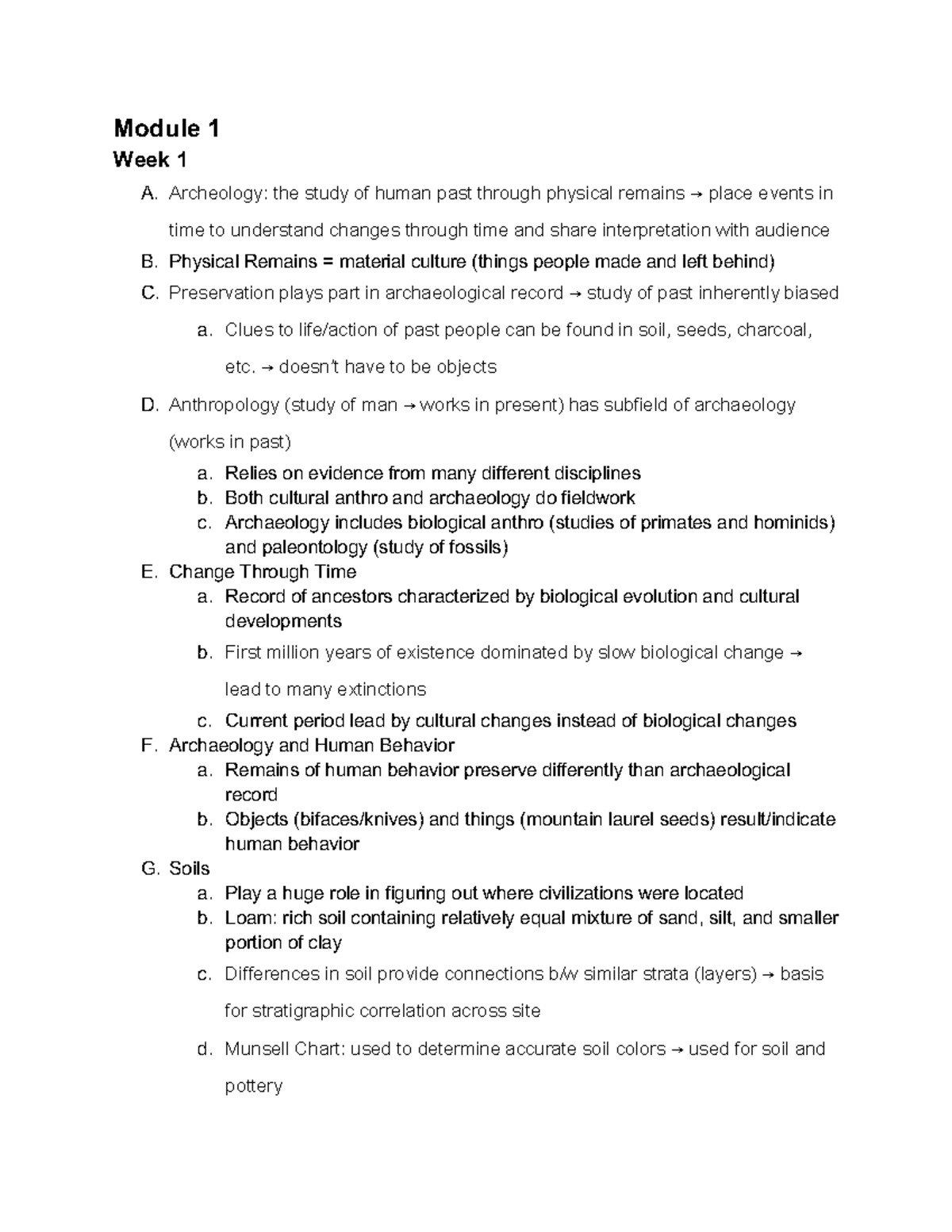 Notes 1 - Module 1 Week 1 A. - Studocu