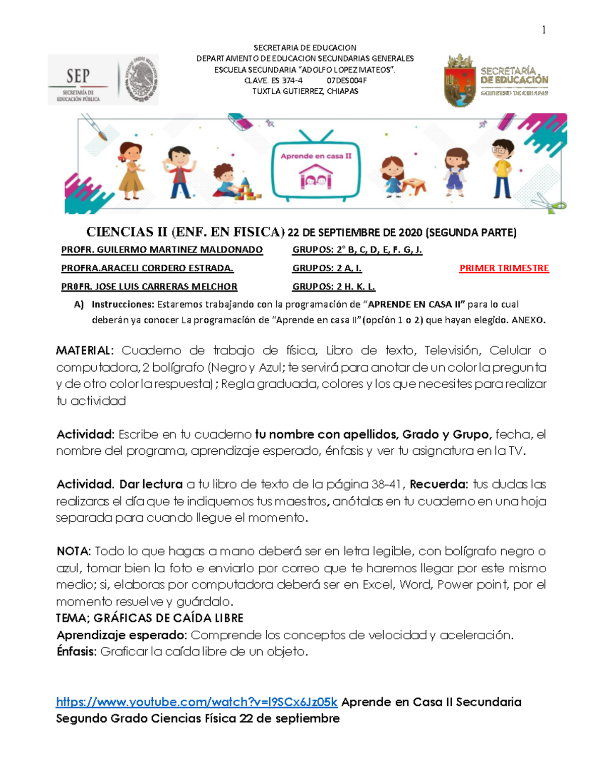 2 Fisica - misdu - SECRETARIA DE EDUCACION DEPARTAMENTO DE EDUCACION ...