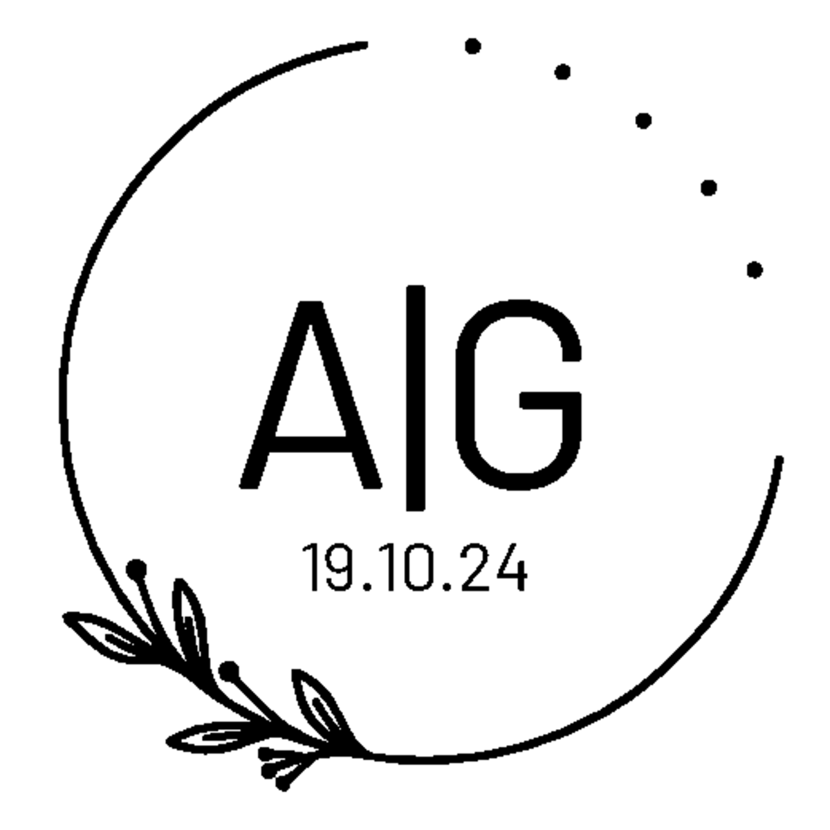 Logos de casamento em azul e bege - Projeto Integrador Multidisciplinar ...