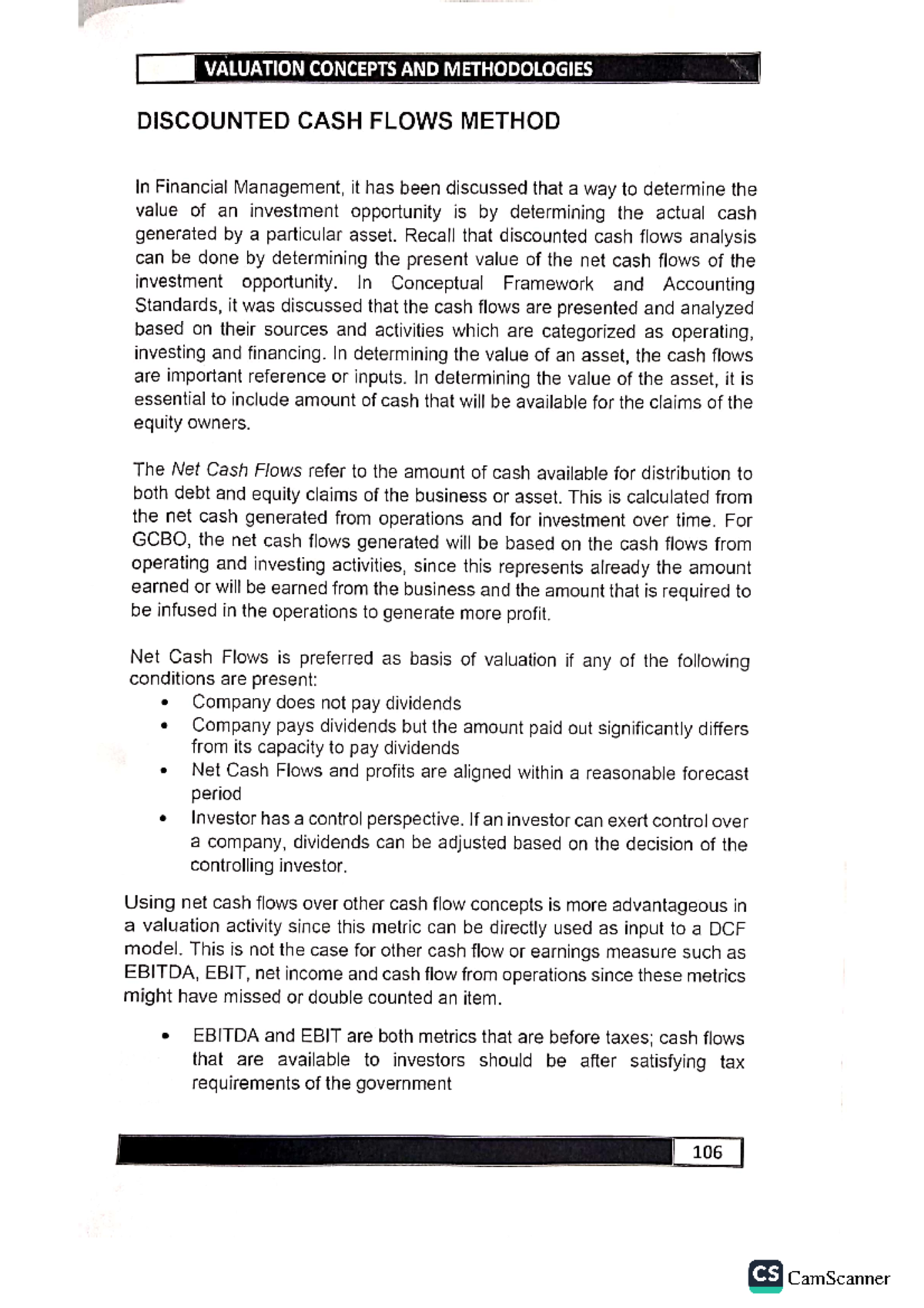 Acctg-226 Chapter 5 - Business Administration 2 - Studocu