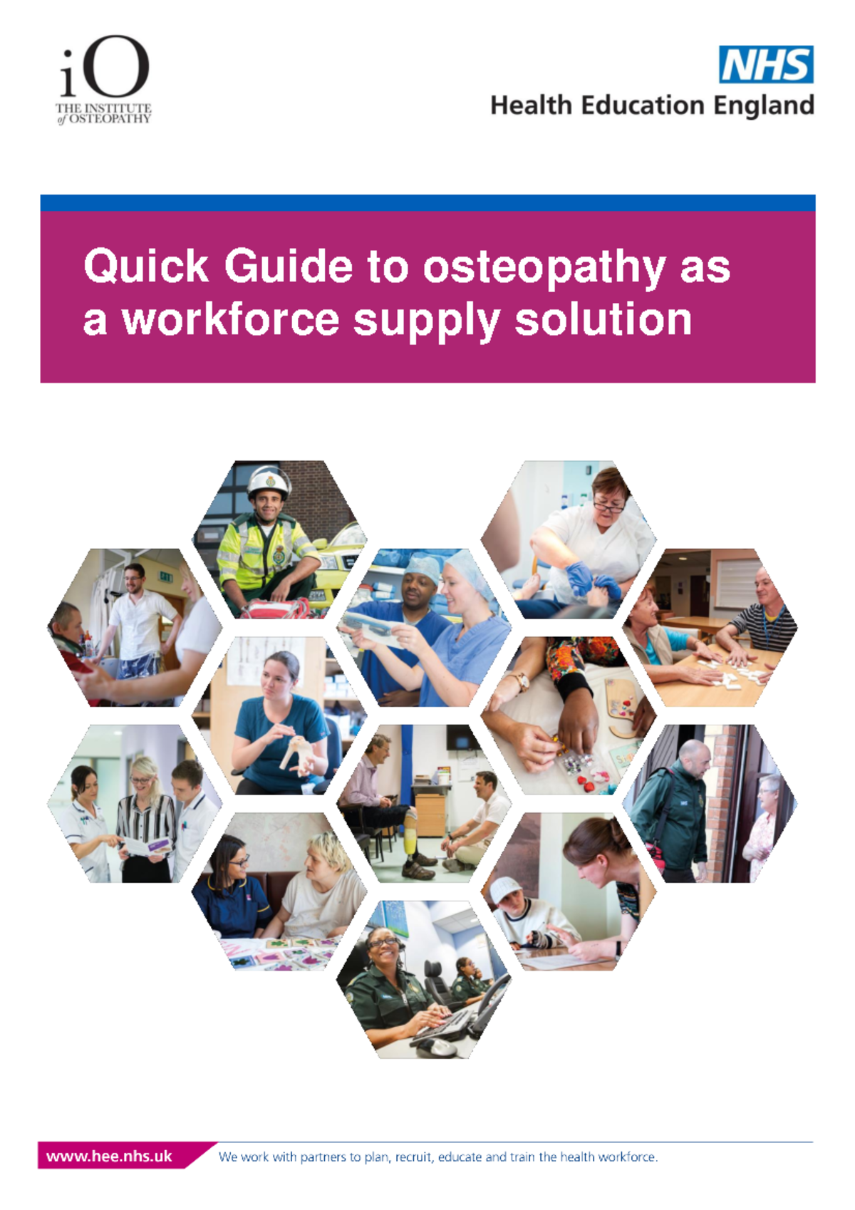 Quick Guide to osteopathy as a workforce supply solution - Quick Guide ...