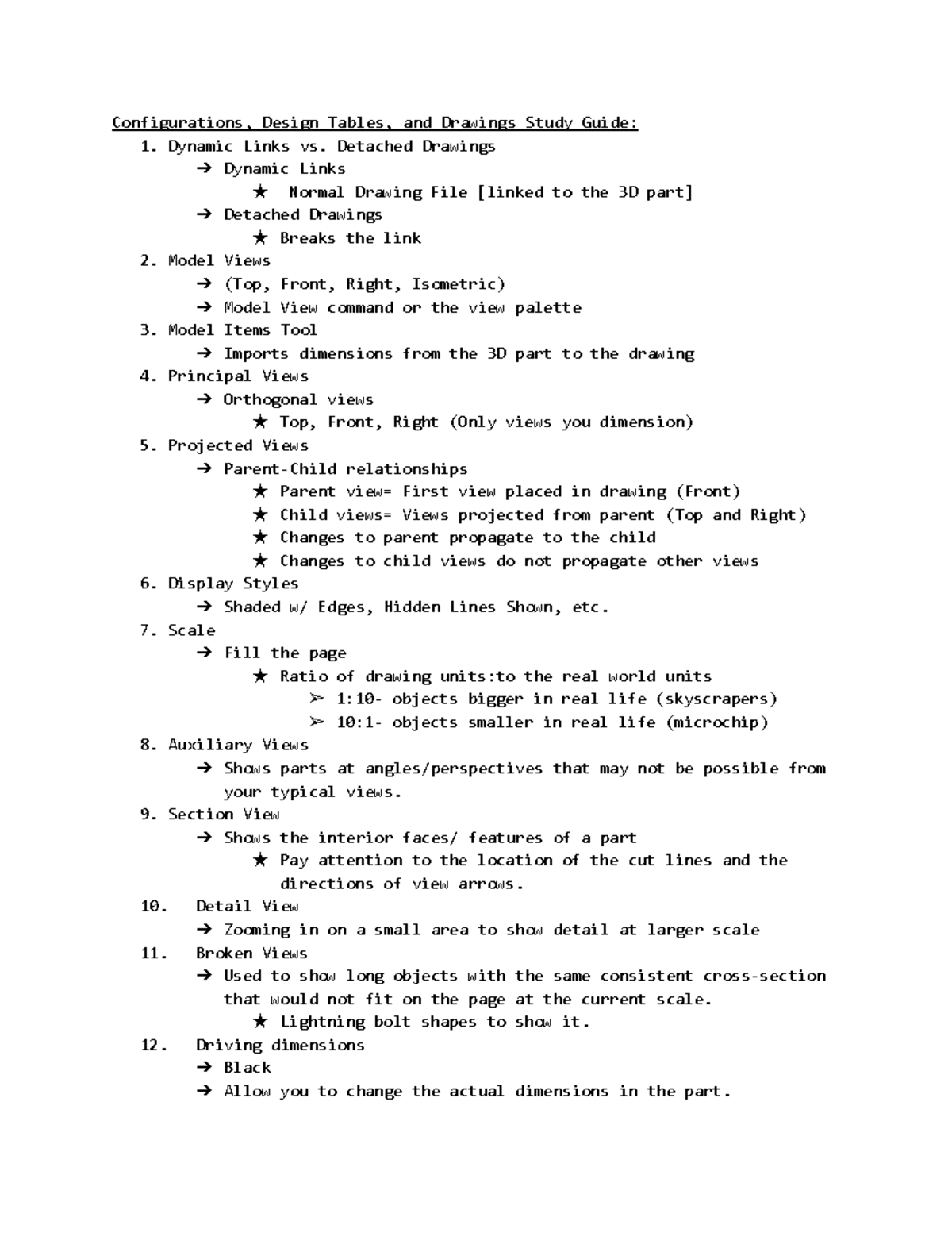 Solid Model Design Configurations Design Tables And Drawings Notes 3827