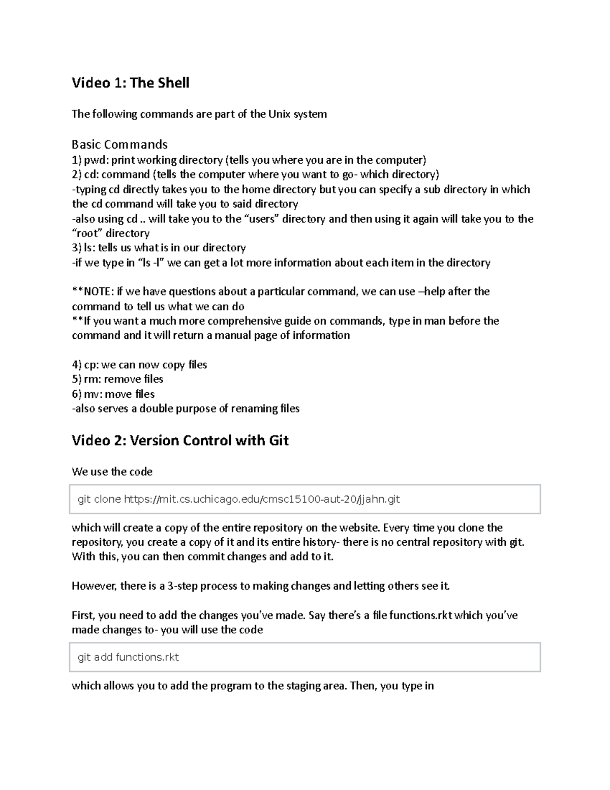 Elemental components for DrRacket programming - Video 1: The Shell The ...