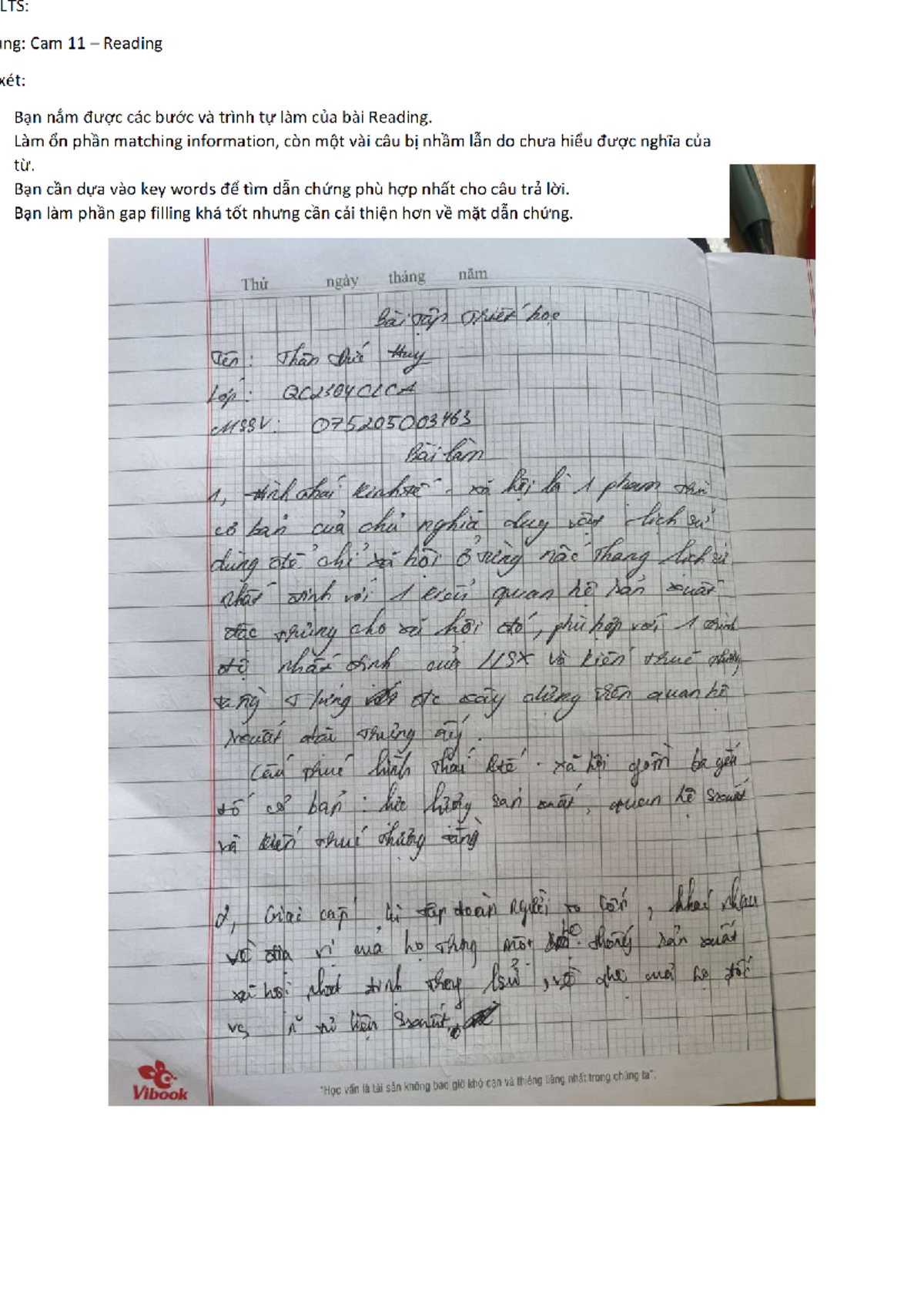 Triết - bài tập - SADSADAS - Studocu