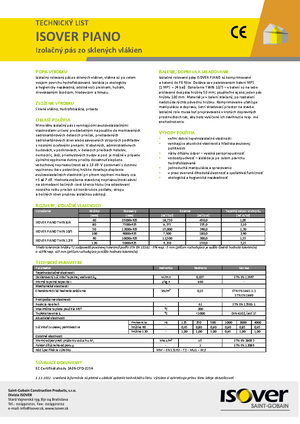 Stemal 5190451 Doc 03 CZ 20220413104700 - TECHNICKÝ LIST STEMAL sídlo: 3U s.r., Ružová dolina 25 ...