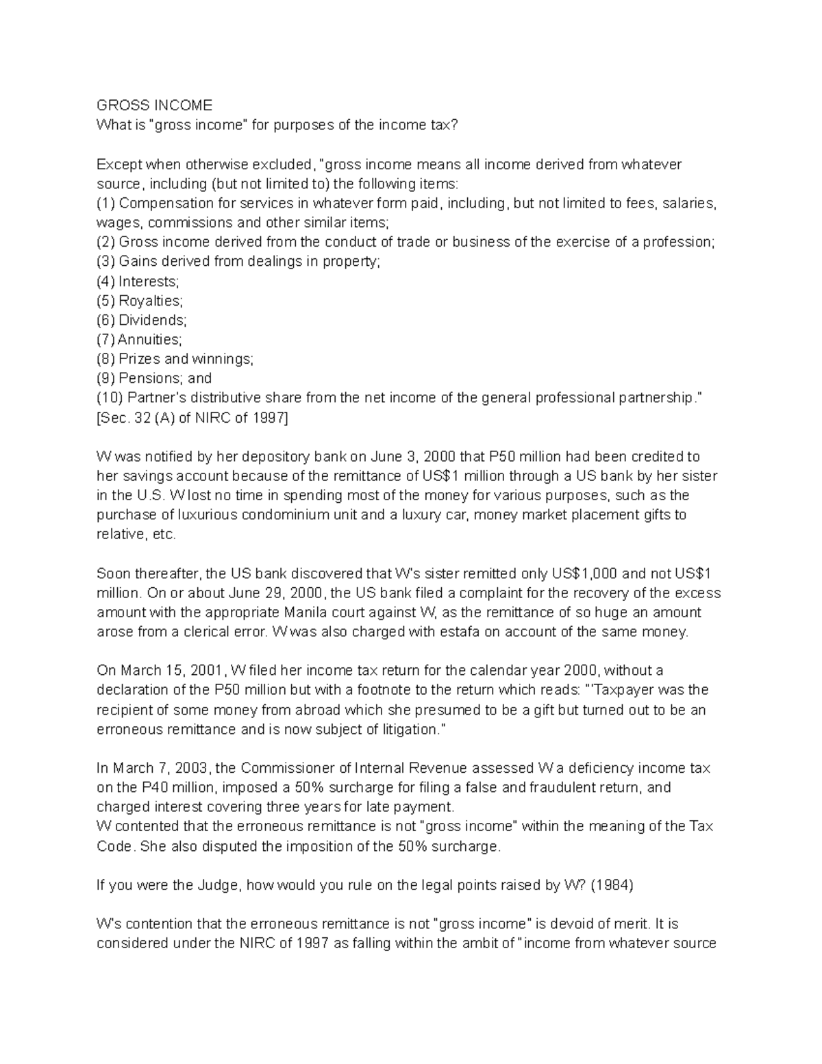 385873013-gross-Income Lecture Note - GROSS INCOME What is “gross ...