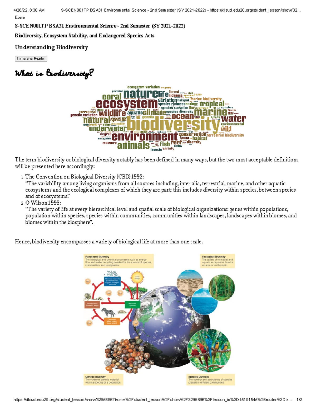 ENVIRONMENT SCIENCE NOTE 1 - 4/28/22, 8:30 AM S-SCEN001TP BSA31 ...