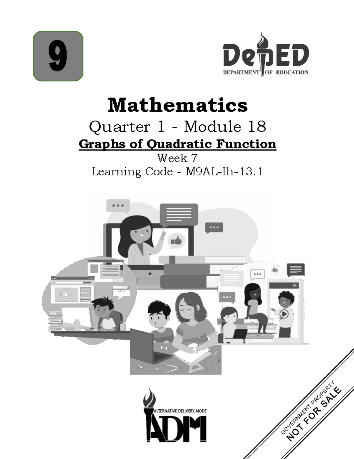 Math9 Quarter 1 Module 18 Final-V3-1 - Mathematics Quarter 1 - Module ...