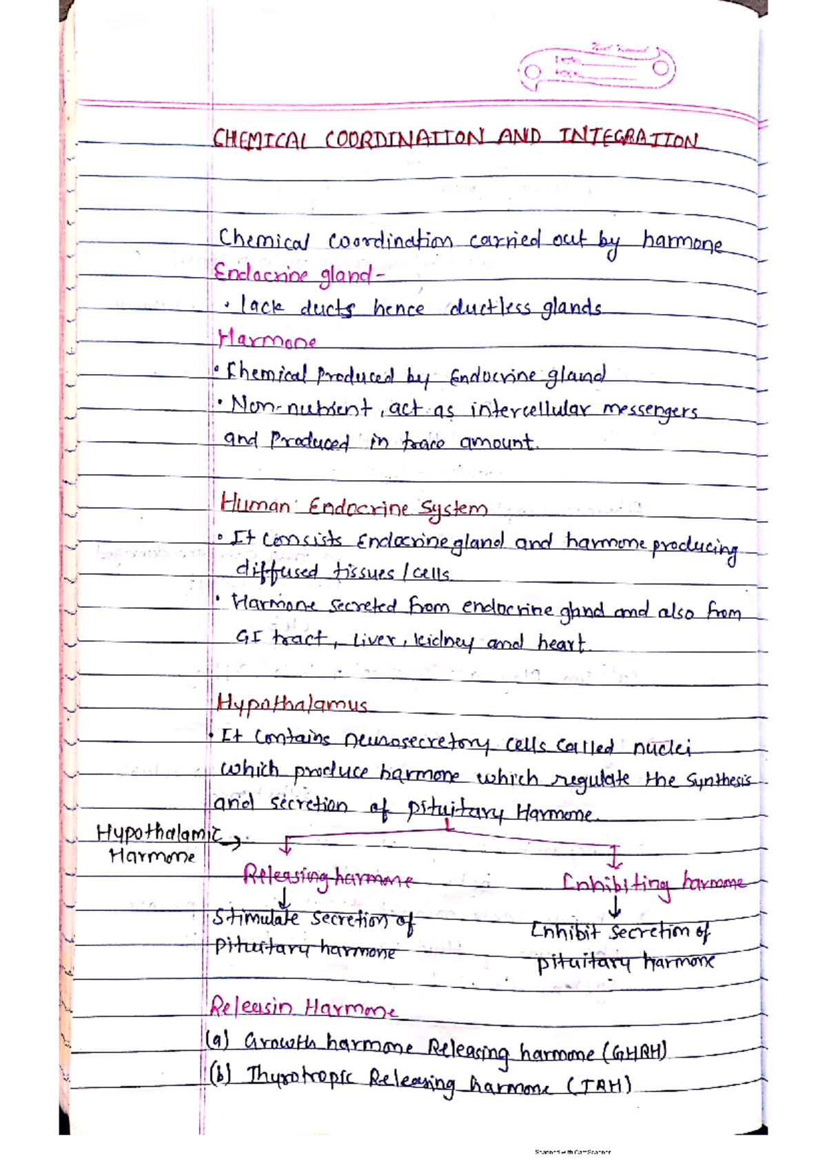 Chemical coordination and integration - Sterilization & Disinfection ...