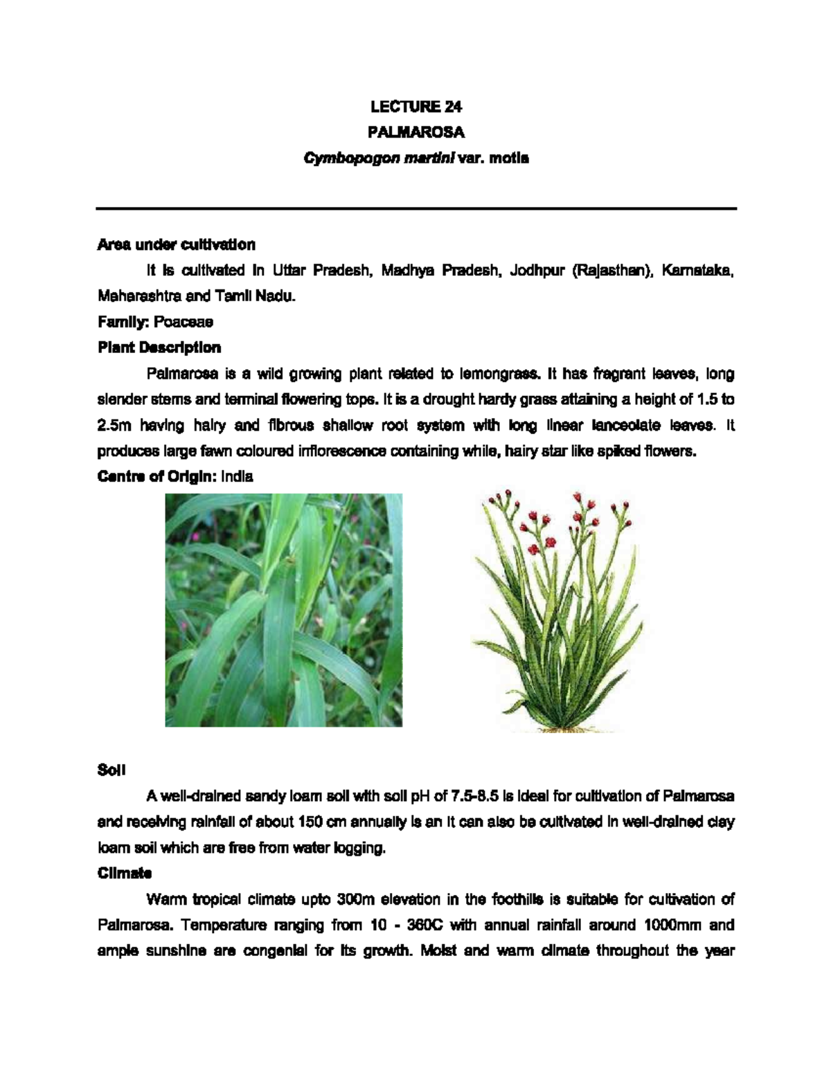 Field pea notes 14 - Principles of organic farming - Studocu