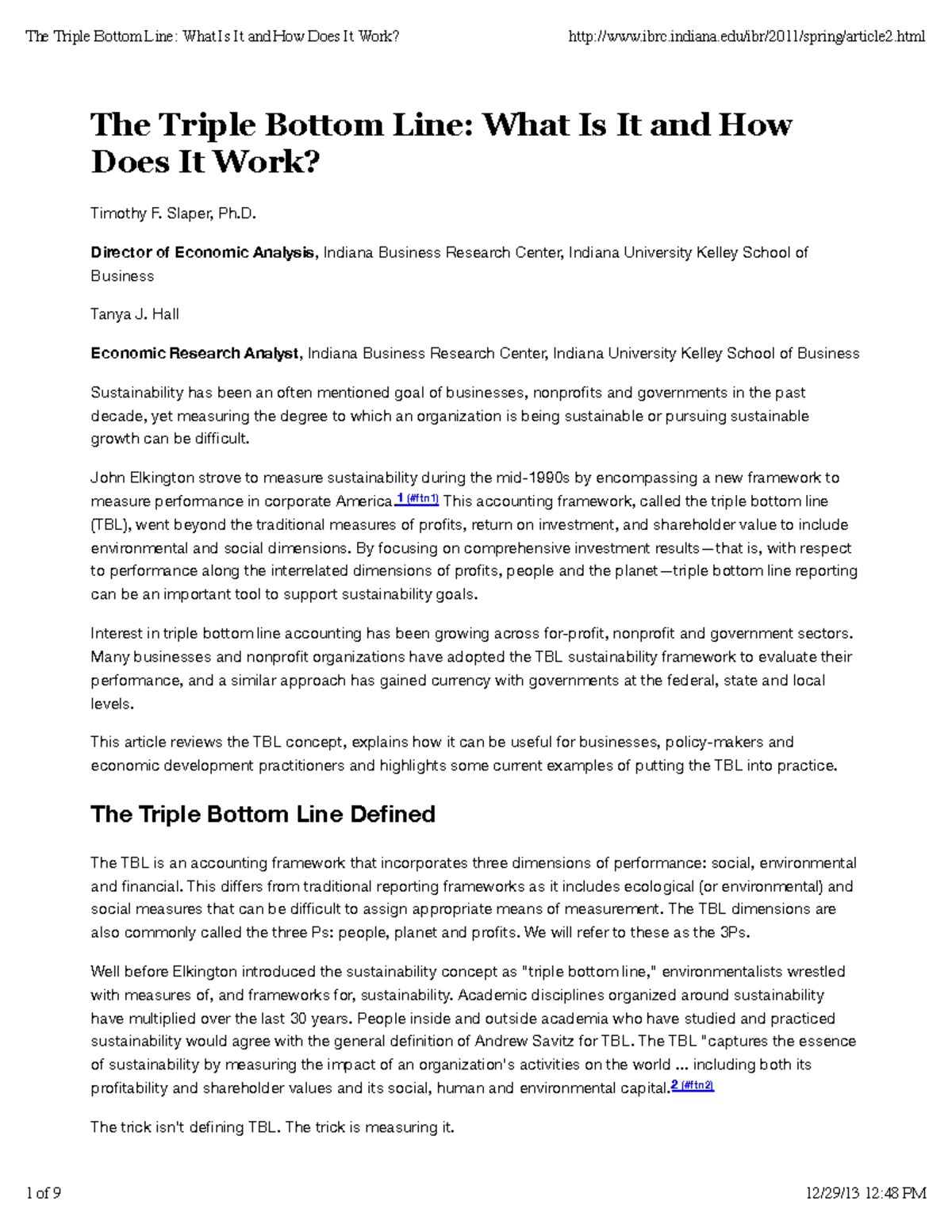 Triple Bottom Line - Note: 15 - The Triple Bottom Line: What Is It and ...