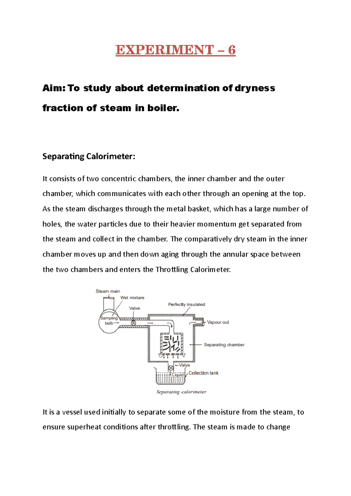 Exp6 (2k19-ME-267) - yesyesyes - EXPERIMENT – 6 Aim: To study about ...