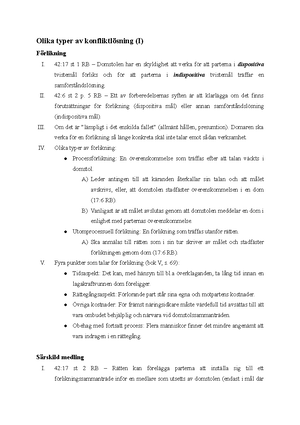 Föreläsning om avtals- och tvistelösningsförhandling - Avtals- och ...