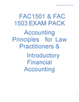 FAC1503 - Unisa - Financial Accounting Principles - Studocu
