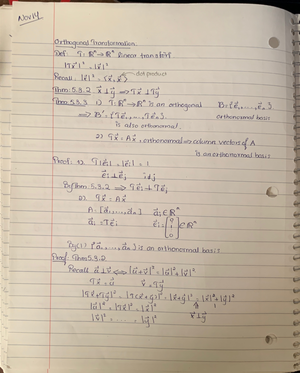 Chapter 4 Linear Algebra Notes For the Semester - Chapter 4 Duality ...