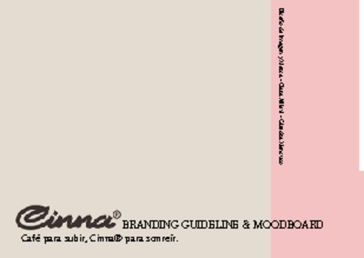Proyecto Branding Guideline versión n2 - Cinna® - BRANDING GUIDELINE ...