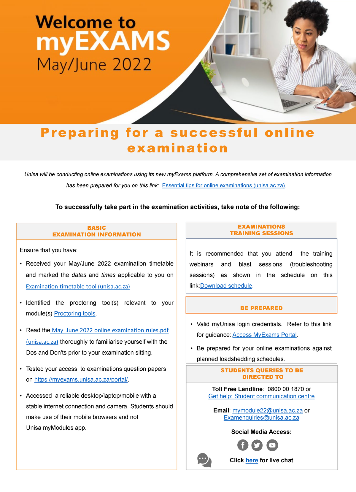 Students Examination Awareness 09052022 - P r e p a r i n g f o r a s u ...