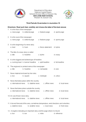 Modyul 3 AP - about the subject araling panlipunan - 10 Araling ...