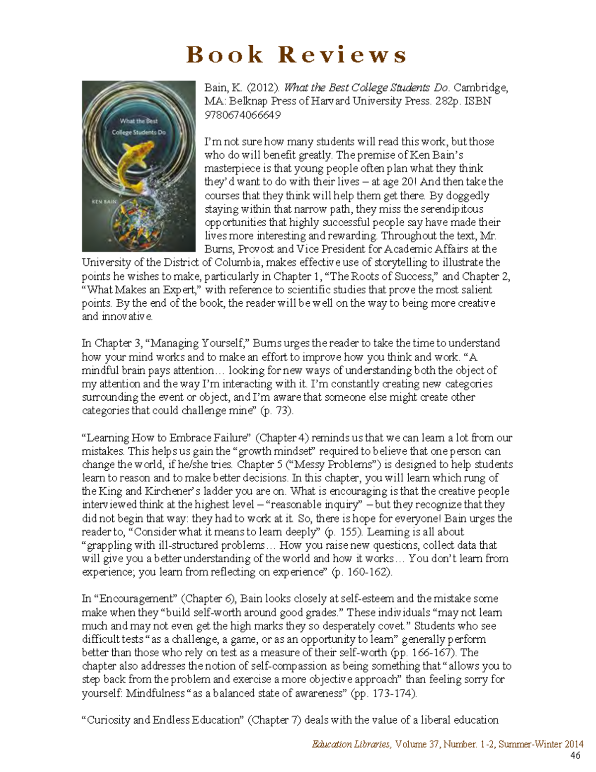 Willow,+37 1 2 46 - Document 7 - Education Libraries, Volume 37, Number ...