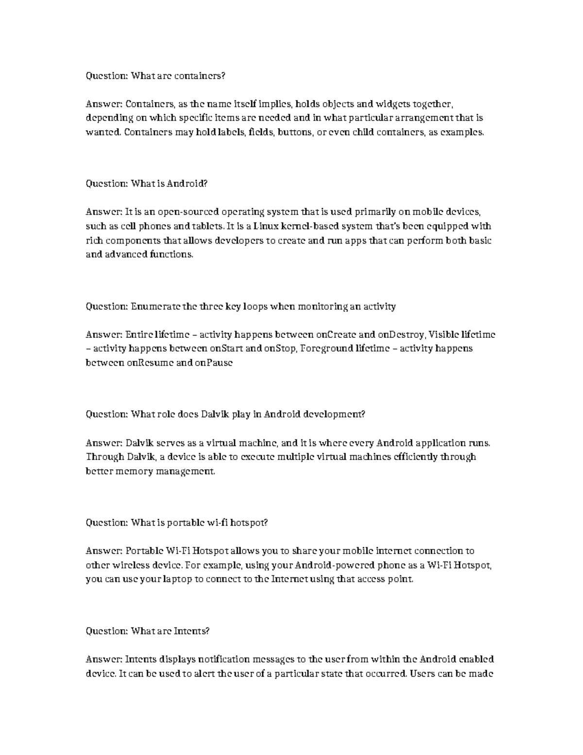 Accusor uroerythrin grunzie - Question: What are containers? Answer ...