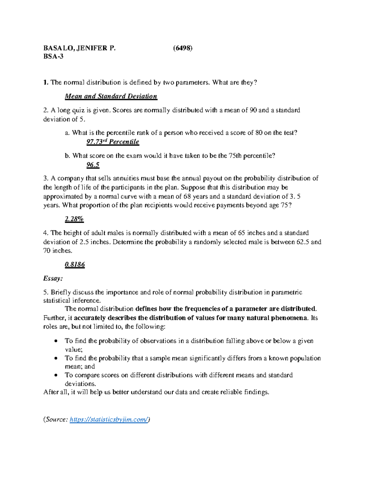 Basalo - These are learning materials. - BASALO, JENIFER P. (6498) BSA ...